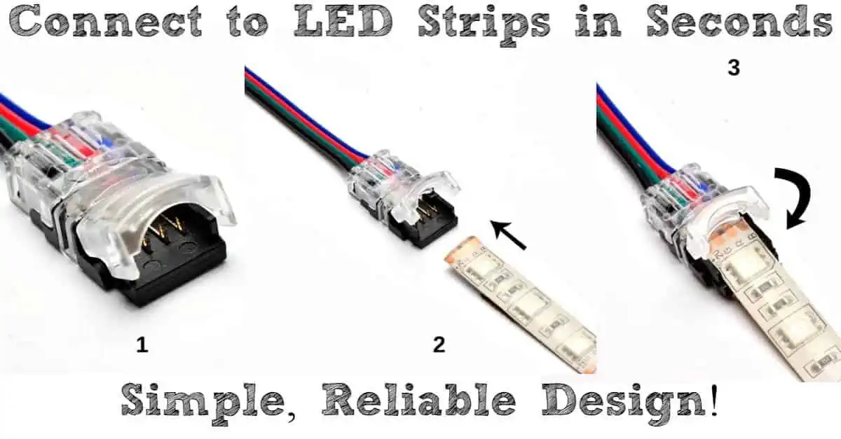 LED Strip Connector – Easy, Solderless & Reliable | LEDYi Lighting