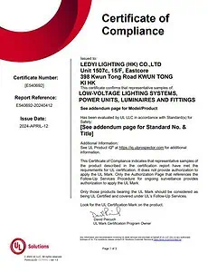 The Certification of LED Strip Lights - LEDYi Lighting