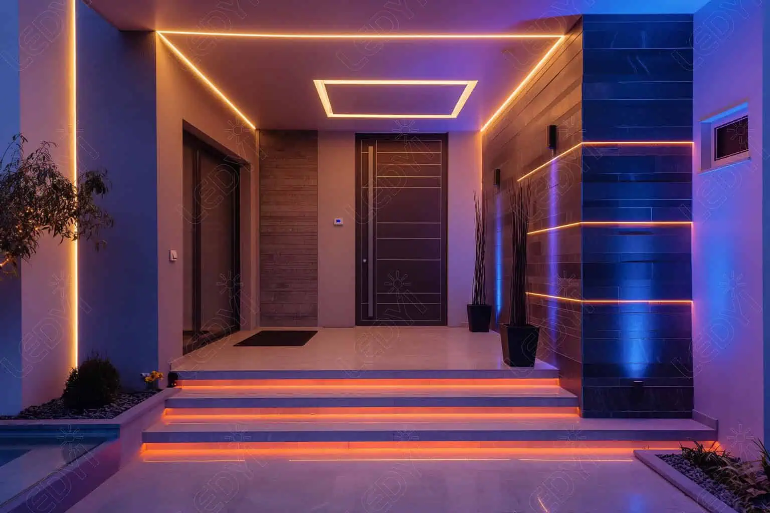 34 Outdoor Lighting Ideas for Front of House (2025) - LEDYi Lighting