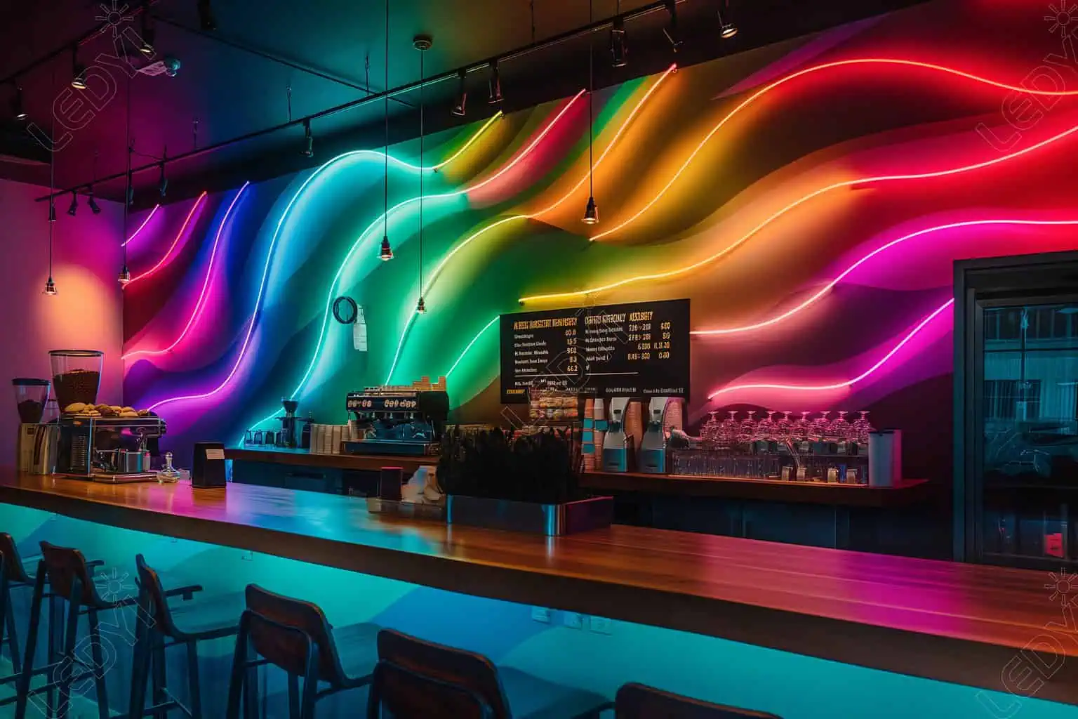 27 Coffee Shop Lighting Ideas (2025) - LEDYi Lighting