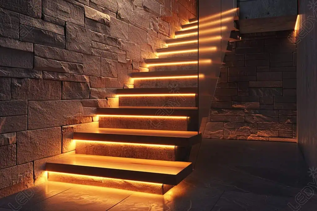 16 Stair Lighting Ideas With LED Strip Lights (2025) - LEDYi Lighting