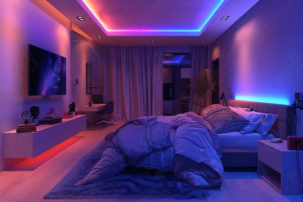 35 LED Strip Ideas for the Bedroom (2025) - LEDYi Lighting