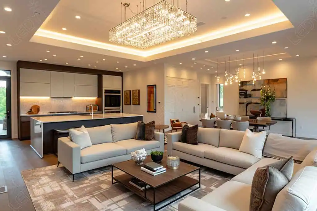 Top 48 Creative Living Room Lighting Ideas (2025) - LEDYi Lighting