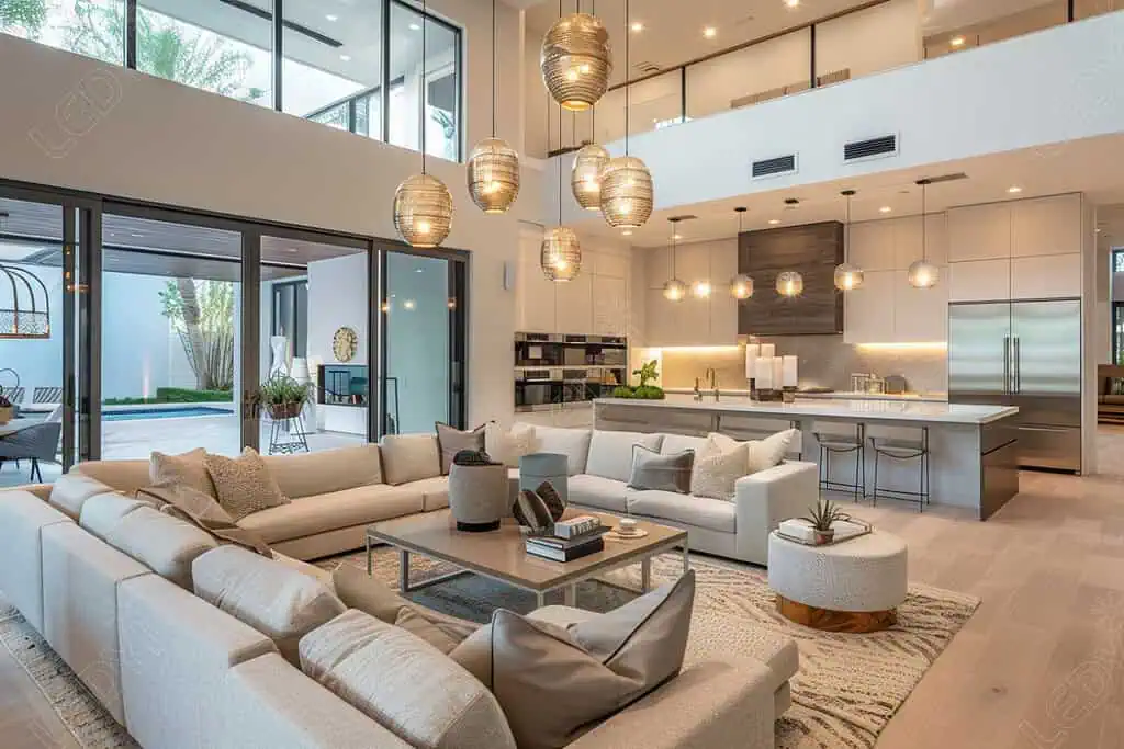 As 48 principais ideias criativas de iluminação para salas de estar ...