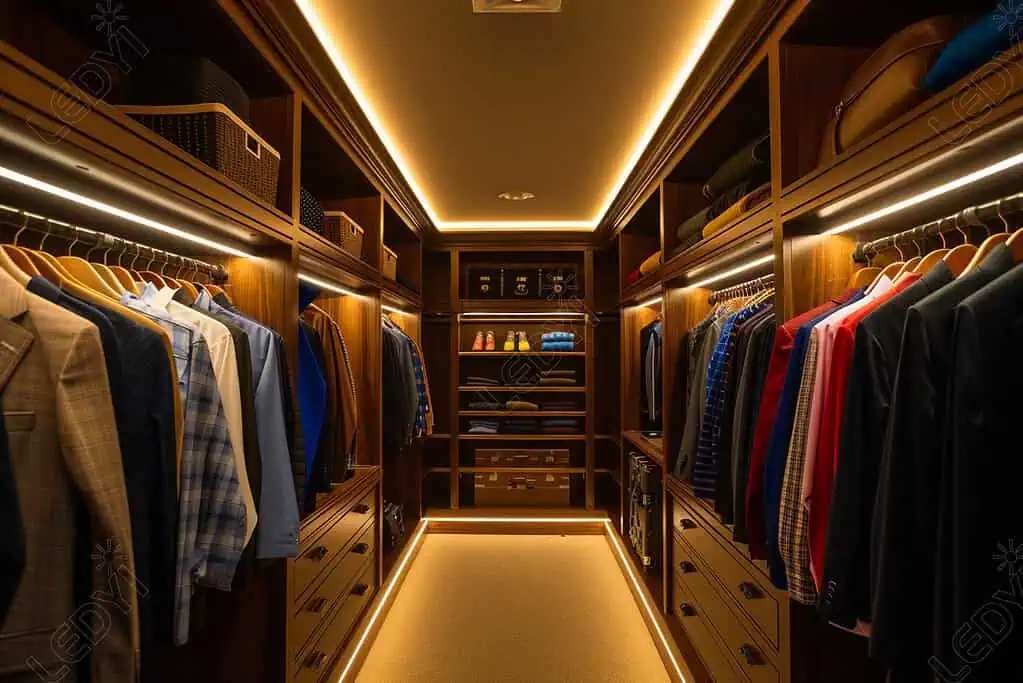 Top 29 Brilliant Shelf/closet Lighting Ideas (2025) - LEDYi Lighting
