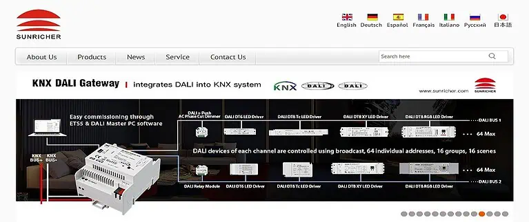 Top 26 Brands of DALI Control System of Lighting In The World - LEDYi Lighting